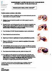 Technique d'inhalation Diskus